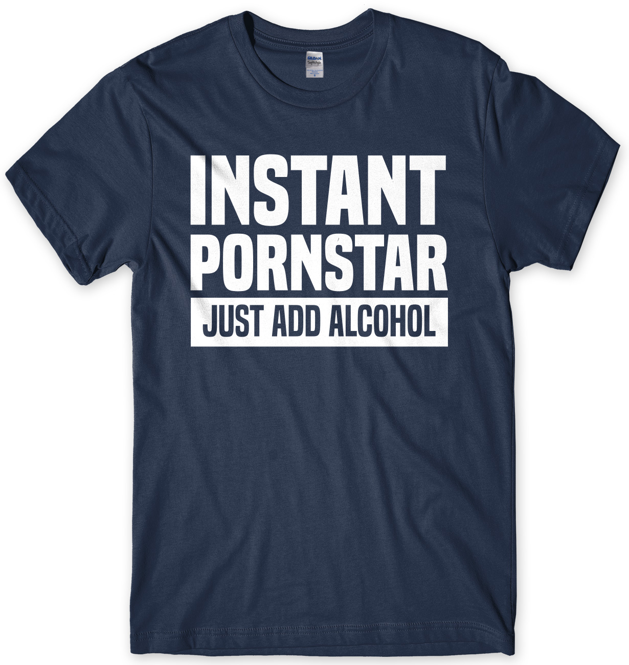 Instant Pornstar Just Add Alcohol Mens Funny Unisex T-Shirt | eBay